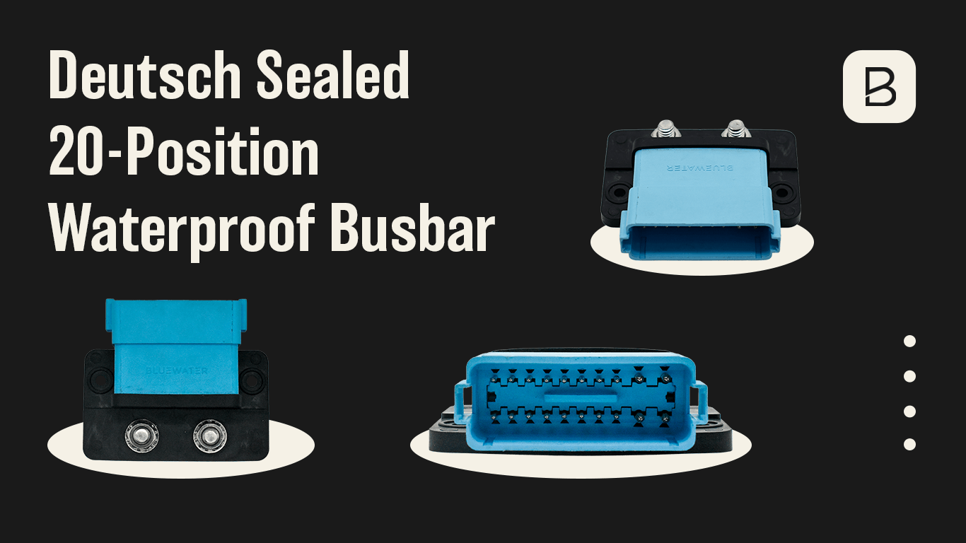 Deutsch Busbar | 20 Position Waterproof Busbar